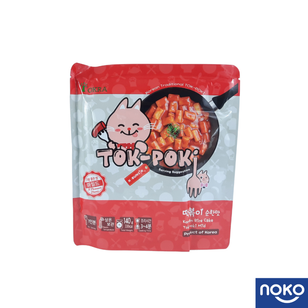 Okra Tok-Poki Rice Cake 140G | Shopee Malaysia