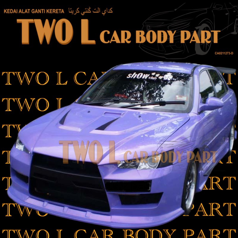 waja evo x bumper fibre bodykit ( bumper bonnet side skirt fender ...