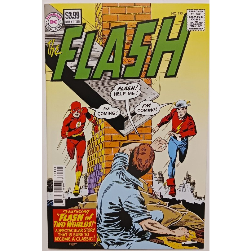 Flash #123 - FACSIMILE EDITION - DC Comics - COMIC BOOK - Original ...