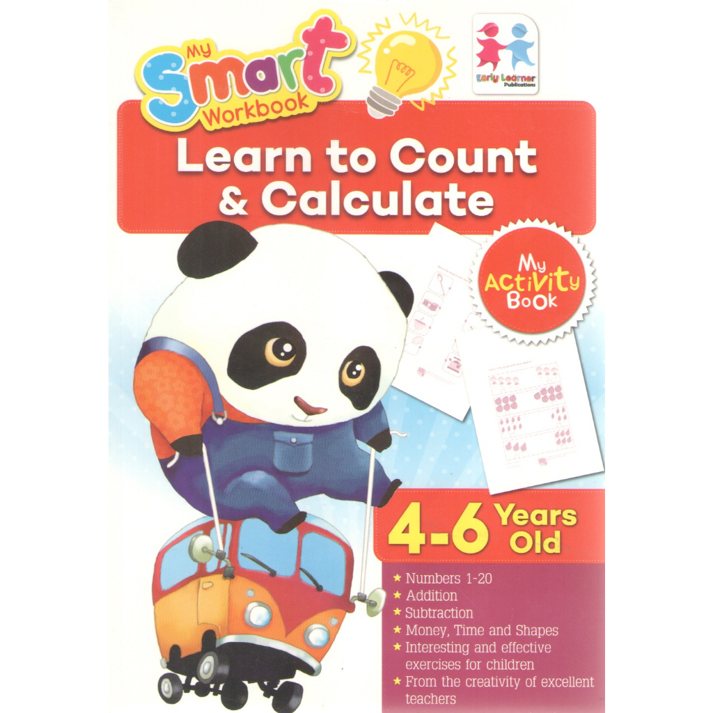 Early Learner: My Smart Workbook Learn To Count & Calculate 4, 5, 6 ...