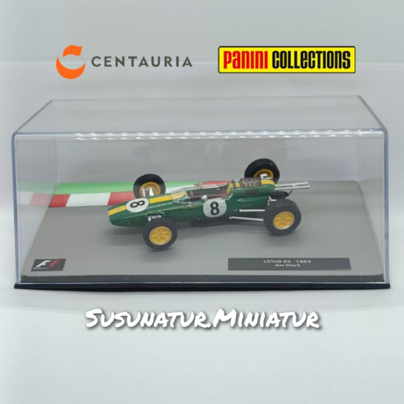 Formula 1 LOTUS 25 | 1963 | Jim Clark #8 | Centauria Panini Formula One ...