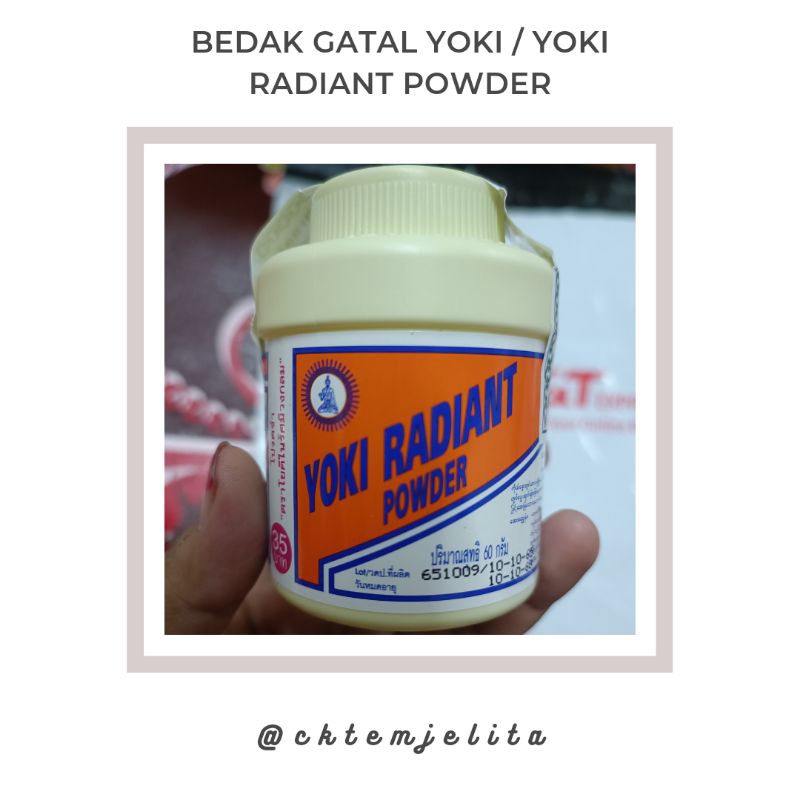 🔥BEDAK GATAL YOKI🔥YOKI RADIANT POWDER/ BEDAK GATAL THAILAND / BEDAK ...