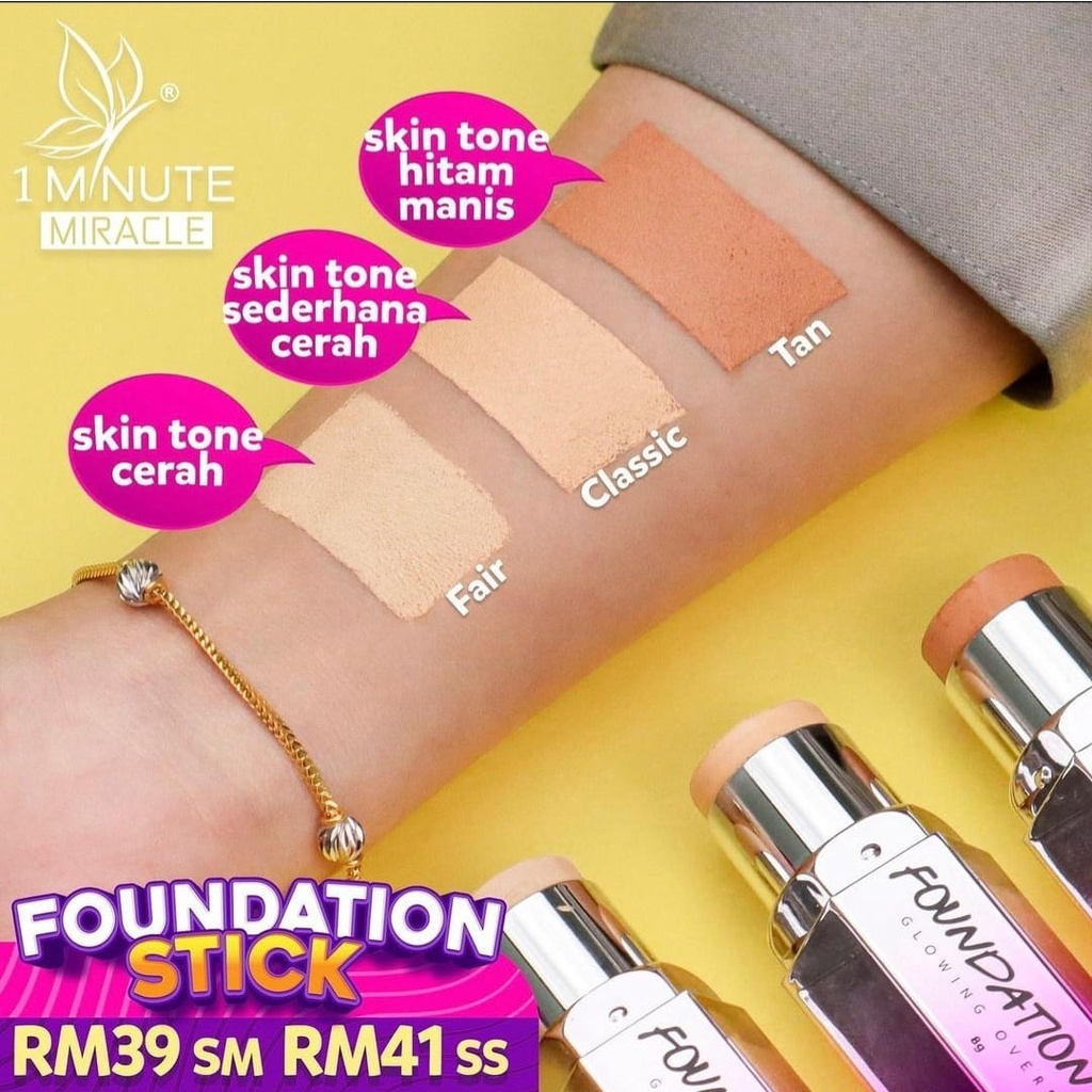 🌸(1MM) FD STICK 1 MINUTE MIRACLE FOUNDATION ADVANCE - ORIGINAL🌸 | Shopee Malaysia