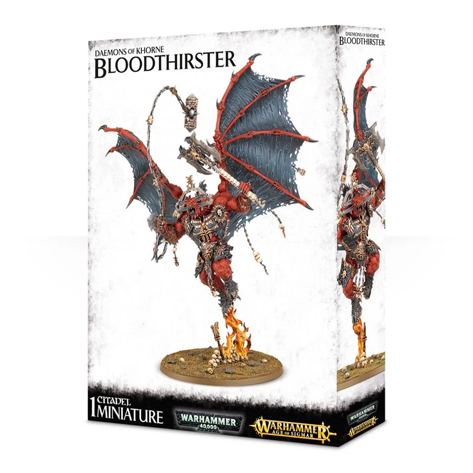 Warhammer 40K & AOS: Daemons of Khorne Bloodthirster | Shopee Malaysia