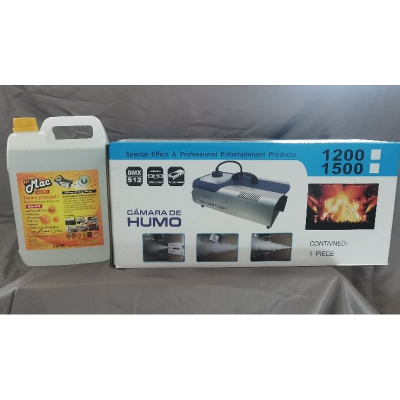 Fog Machine Set - Fogger 1500 watt free Mr Mac Nano Mist 5L With Sirim ...