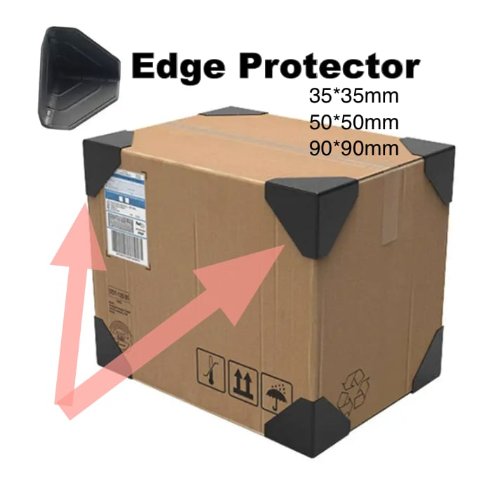 30/40/80mm 1pc Carton Box Edge Corner Protector Plastic Heavy Duty ...