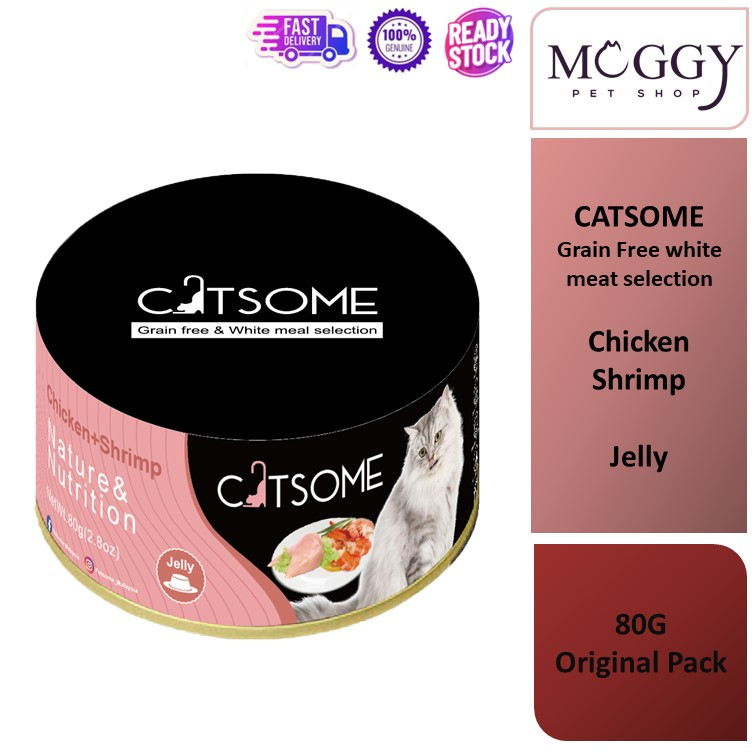 CATSOME Cat Canned Food / Wet Food (80g) - Makanan Basah Kucing ...