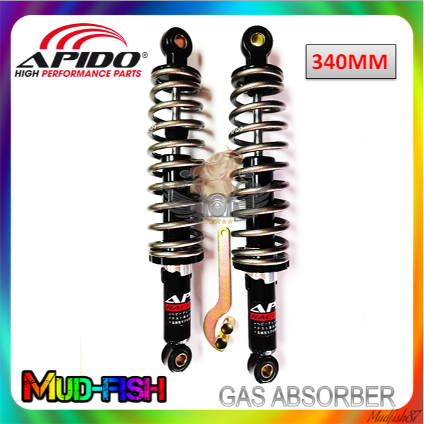 APIDO GAS SPRING ABSORBER GREY FOR HONDA WAVE125 S / X | WAVE100R ...