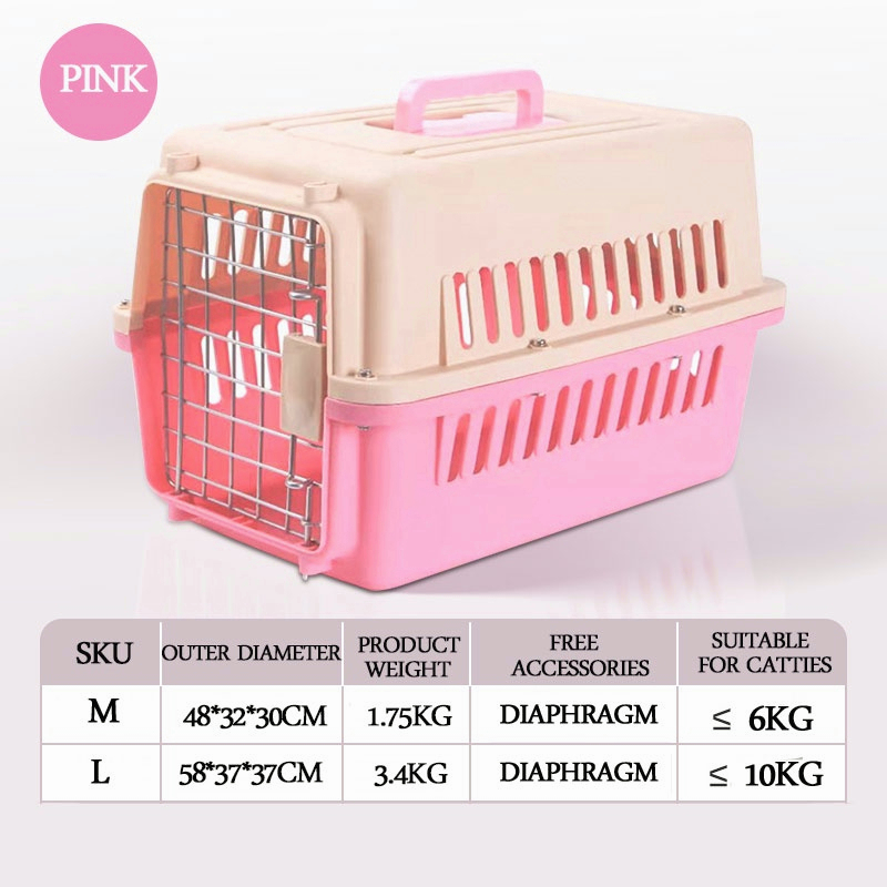 ️READY STOCK ️Pet Carrier Cat Carrier Sangkar Kucing Dog Carrier Pet ...