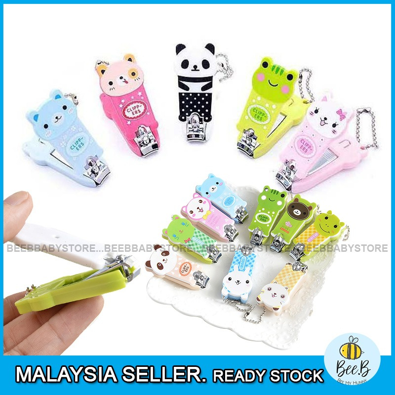 Kids Cute Cartoon Nail Clipper Mini Cute Baby Cartoon Finger Trimmer ...