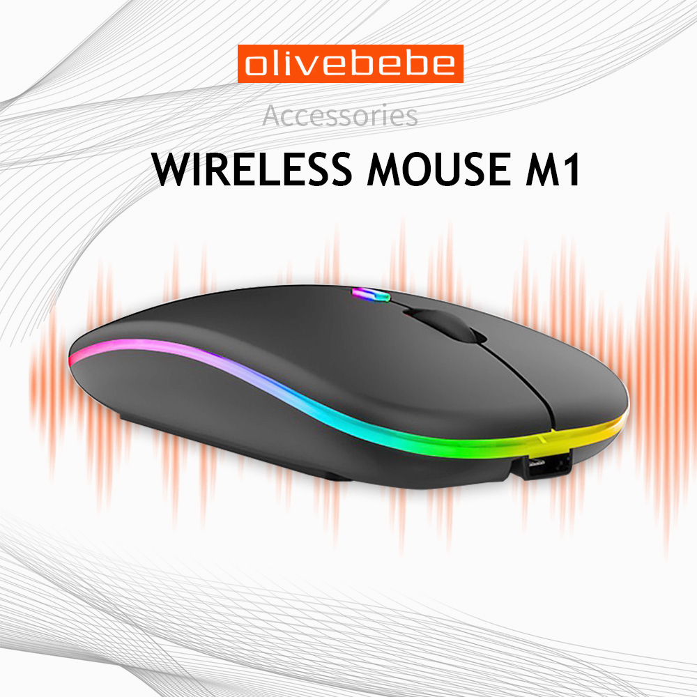 2.4G Silent Wireless Mouse Bluetooth Receiver Optical Adjustable ...