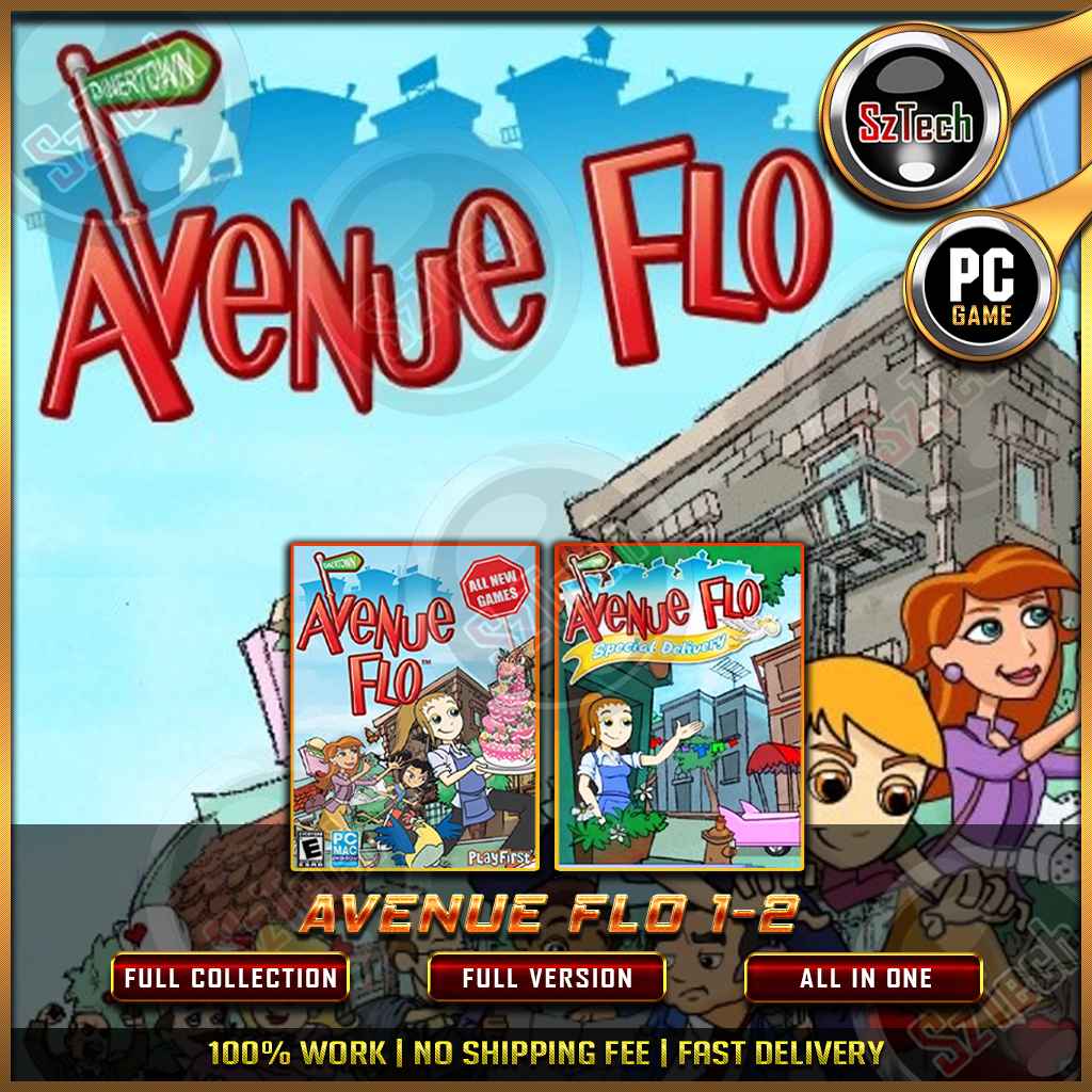 Avenue Flo 1 & 2 [PC GAME]🔥[ DIGITAL DOWNLOAD]🔥Nostalgia Games🔥Classic ...