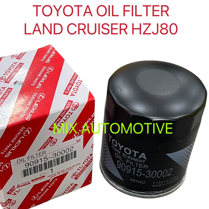100% original Toyota Engine Oil Filter 90915-30002 Land Cruiser HZJ80 ...