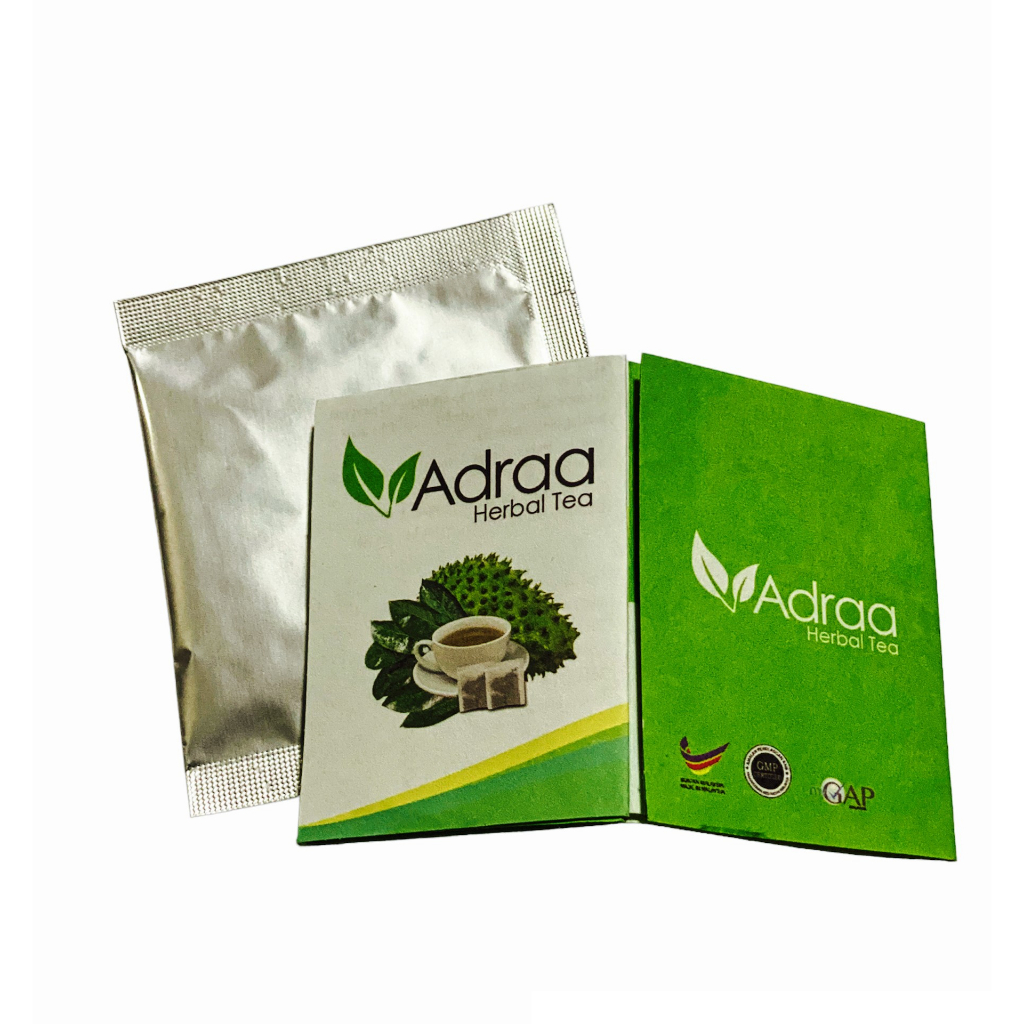 Teh Herba Daun Durian Belanda Adraa - 1 Sachet (100% Natural ...