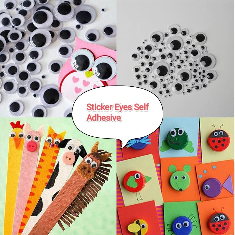Original Good Quality Eyes Sticker Mata Self-adhesive DIY Scrapbooking ...