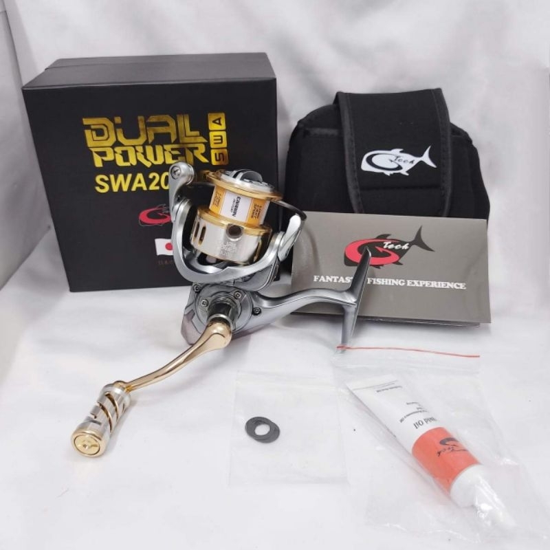 GTECH DUAL POWER SWA NEW MODEL 2022 FISHING REEL MESIN PANCING HEAVY ...