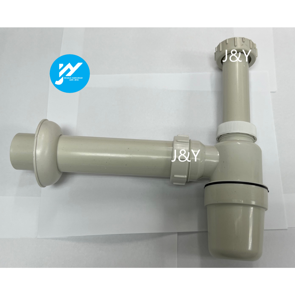 TECHPLAS UPVC PLASTIC BOTTLE TRAP 32MM 1 1/4” Or 40MM 1 1/2“(MADE IN ...