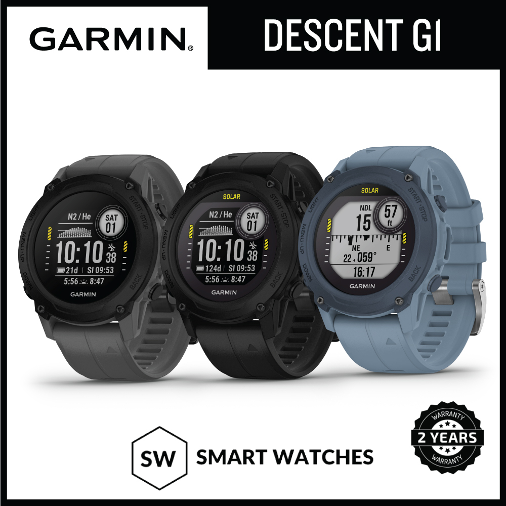 Garmin Descent G1 Solar/ Non Solar Watch NEW | Shopee Malaysia