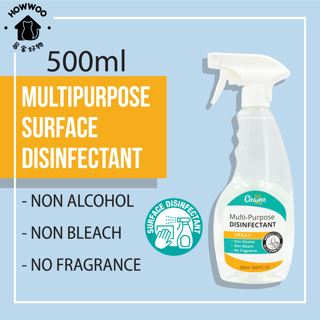 Cleanse360 Multi-Purpose Surfaces Disinfectant [Spray / Liquid Type - 500ml] | Shopee Malaysia