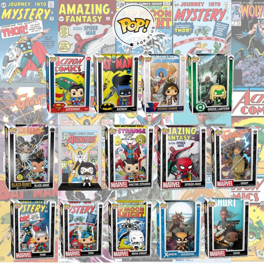 Funko Pop! Vinyl Comic Cover (Marvel & DC) | Shopee Malaysia