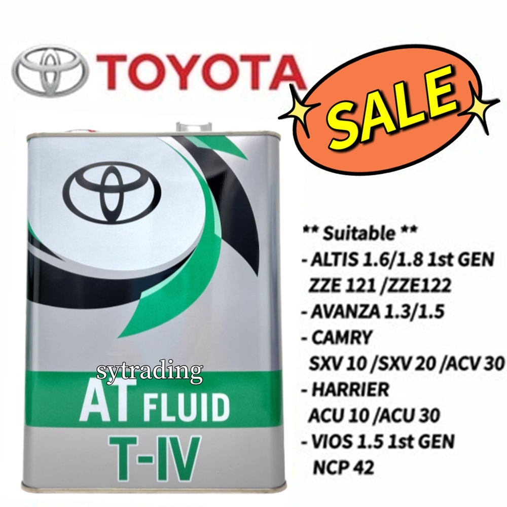 Toyota TYPE-IV AT Fluid 4L Type 4 Vios NCP42 Altis ZZE121 Camry Hilux ...