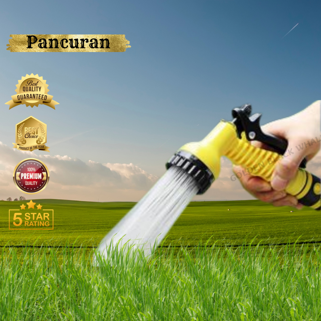 Water pipe shower water pipe spray gun plastic gun head garden spray ...