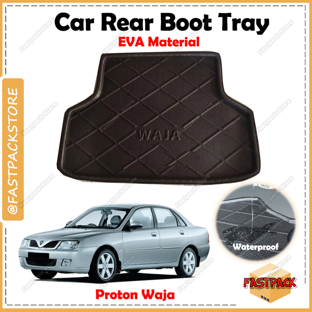 For Proton Waja EVA Copolymer EVA Boot Tray Luggage Cargo Reusable Rear ...
