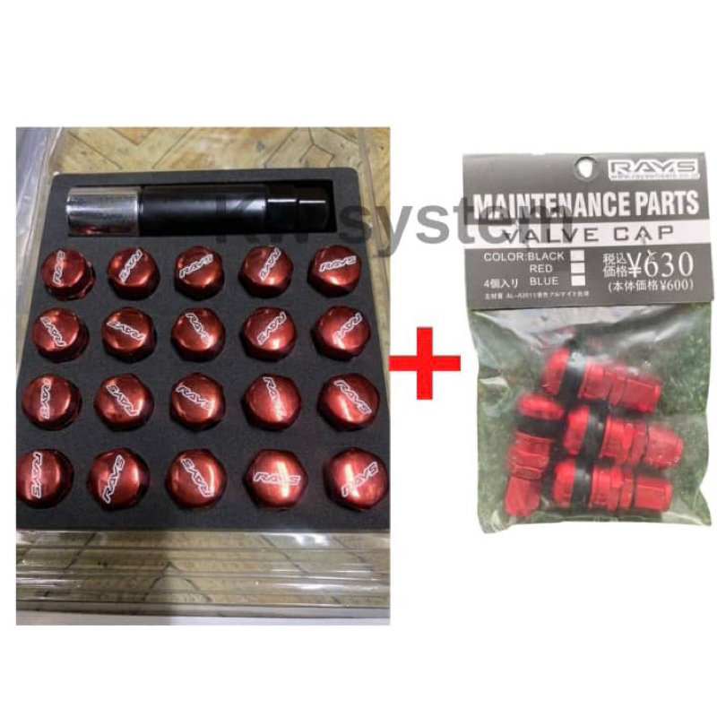 IRAYS Rim Wheel lock nut tayar nut tyre tire nut lug nut steel besi ...
