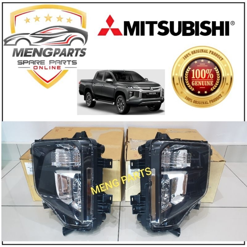 ORIGINAL MITSUBISHI TRITON 2.4 MIVEC KL1T 2019Y-2020Y FACELIF FOG LAMP ...