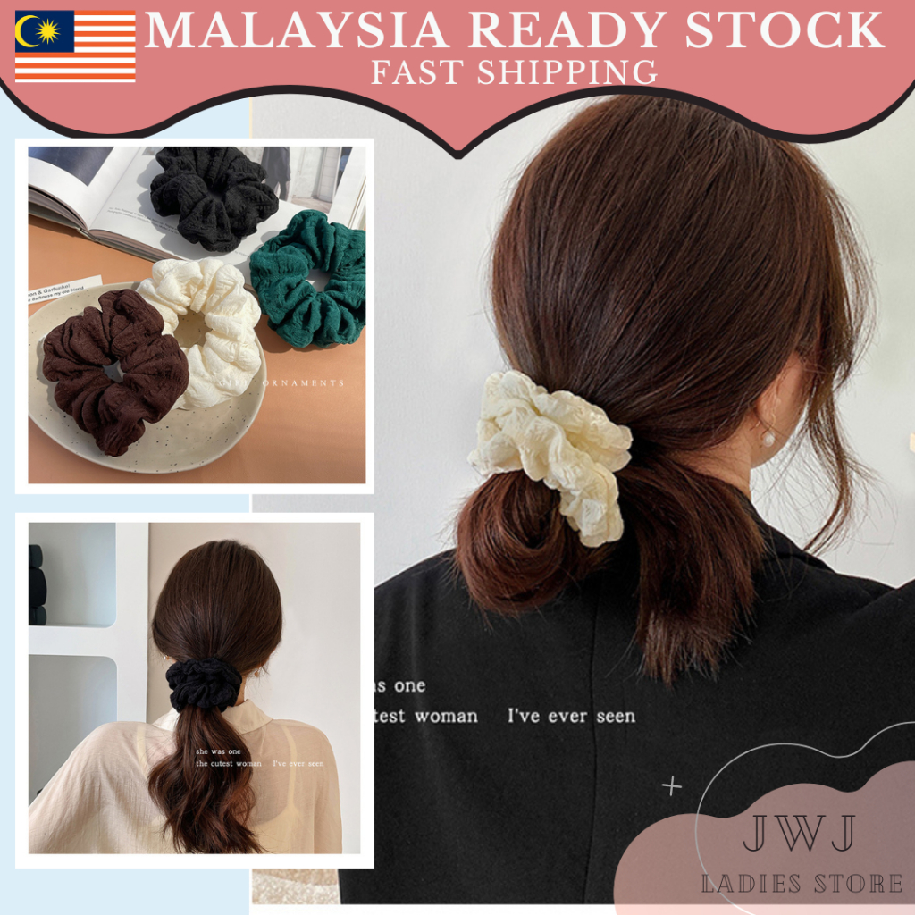 [READY] Korean Style Ins Style Cute Hair Rope Ponytail Hair Accessories ...