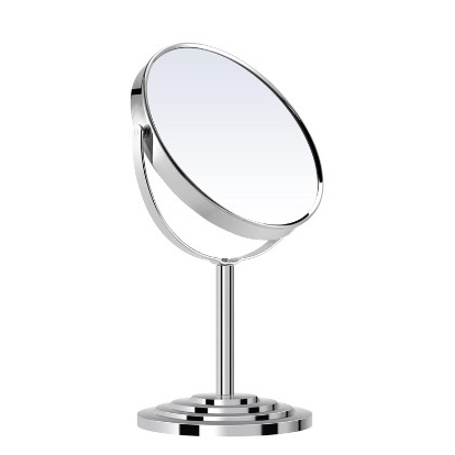Round table Double Sided Makeup Table Mirror Stand (5-inch),(6-inch) (7 ...