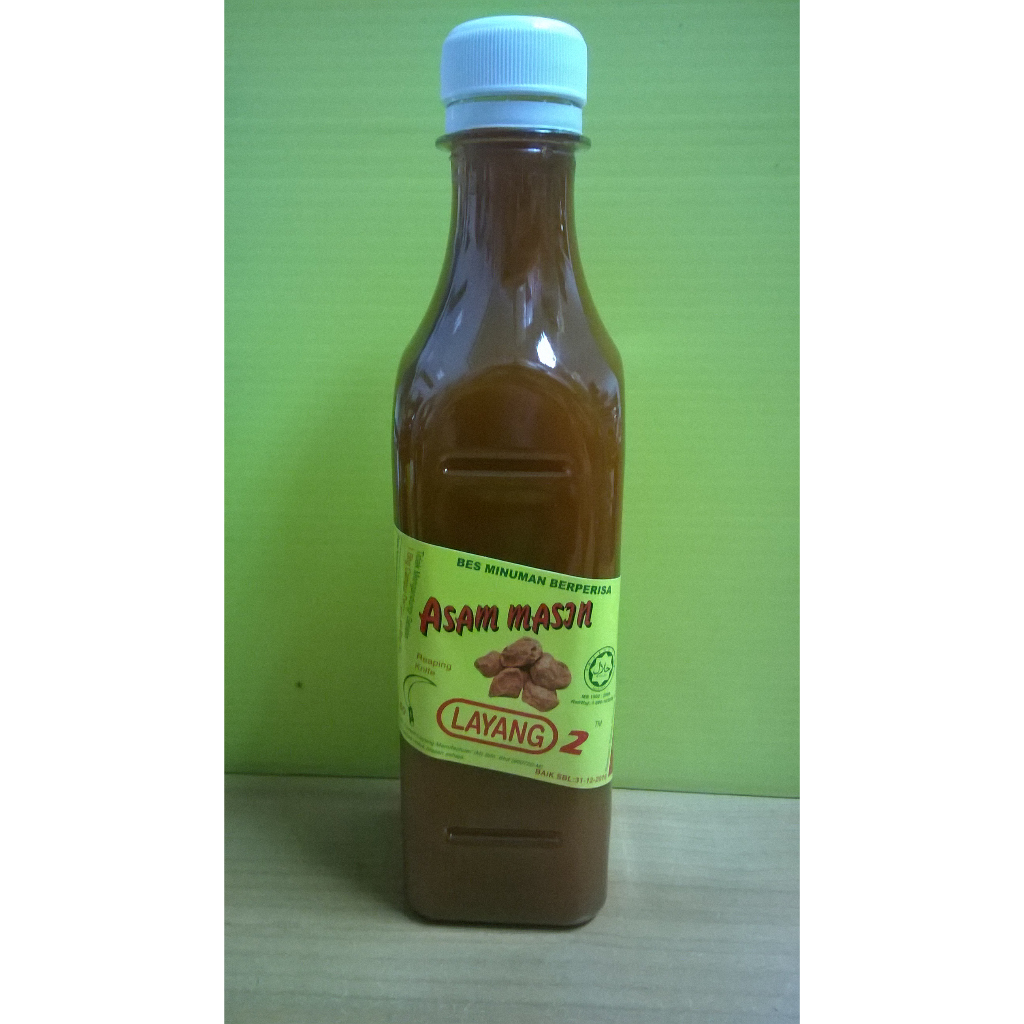 LAYANG2 BES MINUMAN BERPERISA Asam Masin - 375ml x 6 botol | Shopee ...