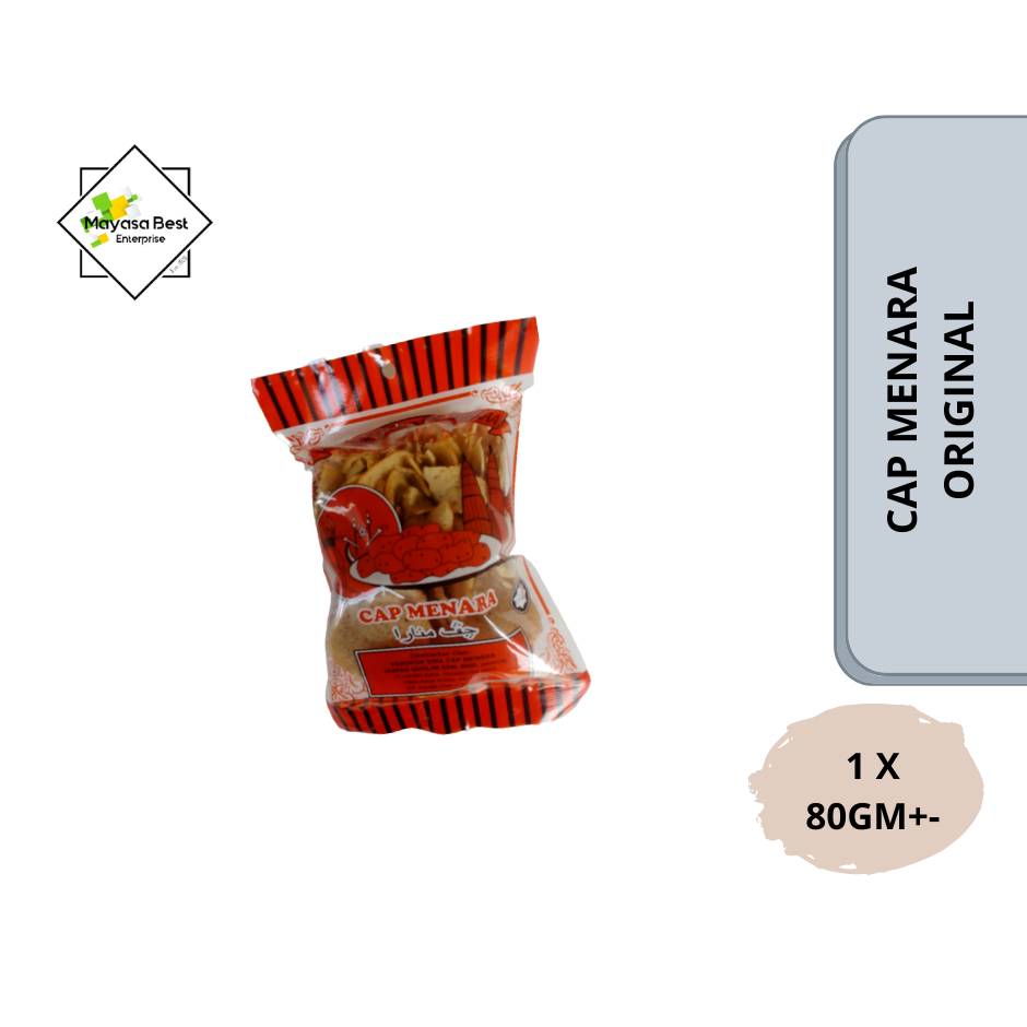 CAP MENARA KEROPOK SEGERA ORIGINAL 80GM+- | Shopee Malaysia