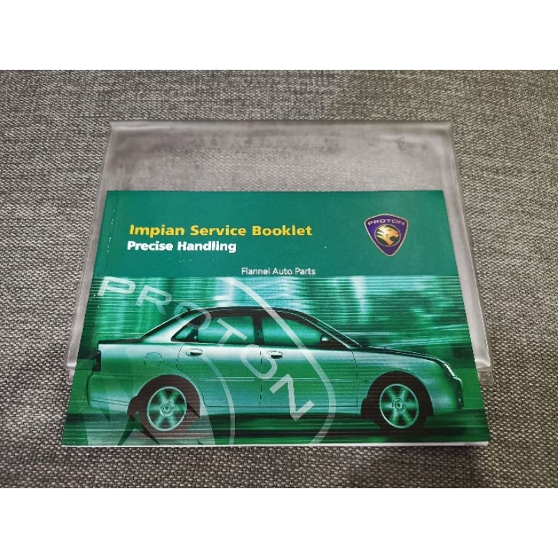 Proton IMPIAN (Waja) MMC UK Spec, Service Booklet | Shopee Malaysia