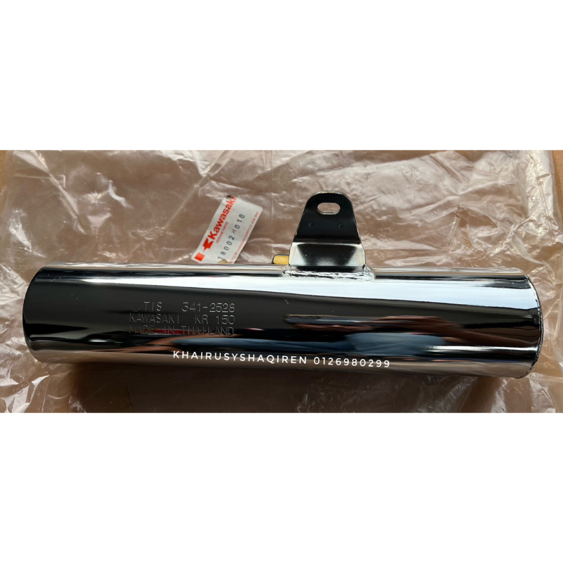 Kawasaki KR150 Original Muffler Exhaust Box / Tabung Muffler Exzos NEW ...