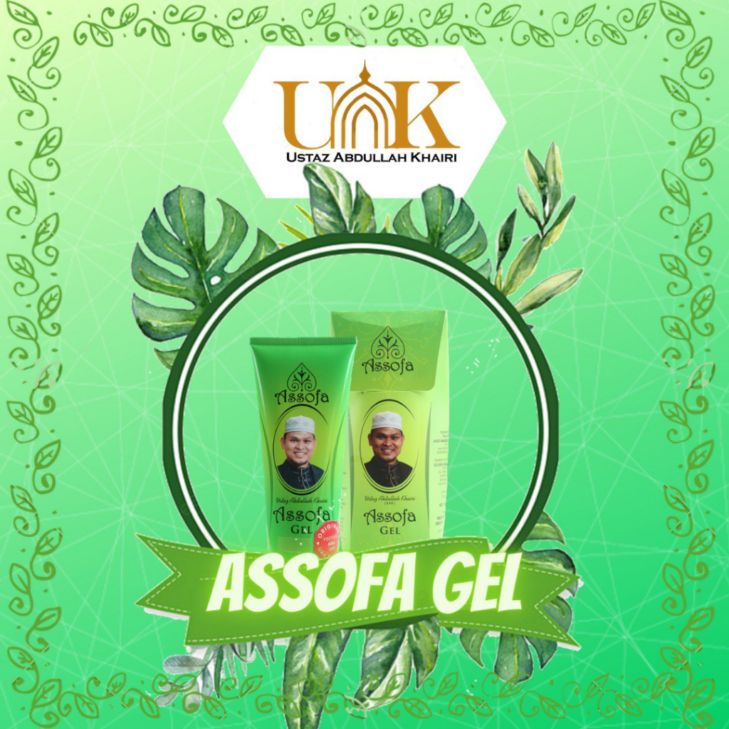 PRODUK MUSLIM | ASSOFA GEL MENGURUT | SAKIT SENDI | KELUARAN U.A.K BIZ ...