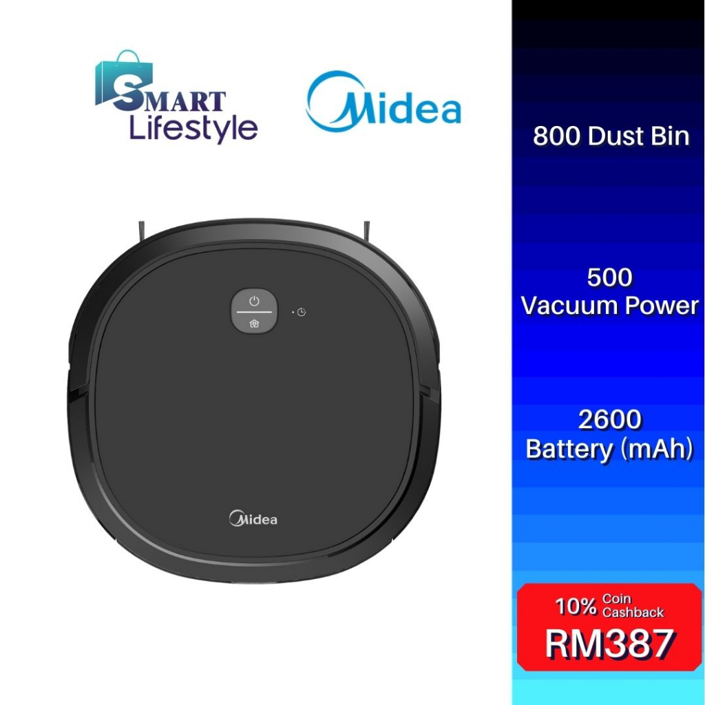 Midea MVC-M3L Robot Vacuum Cleaner | Shopee Malaysia