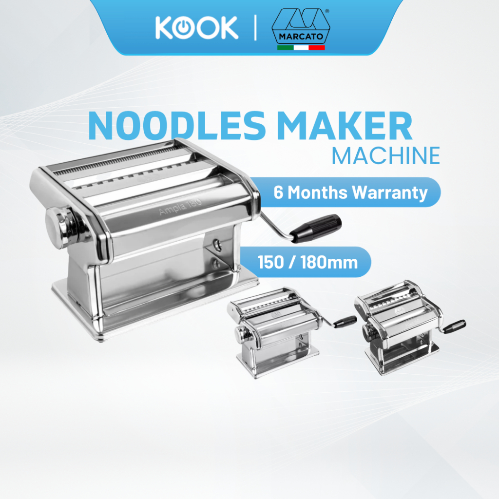 MARCATO ATLAS / AMPIA Classic Pasta Noodle Maker Machine (KOOK ...