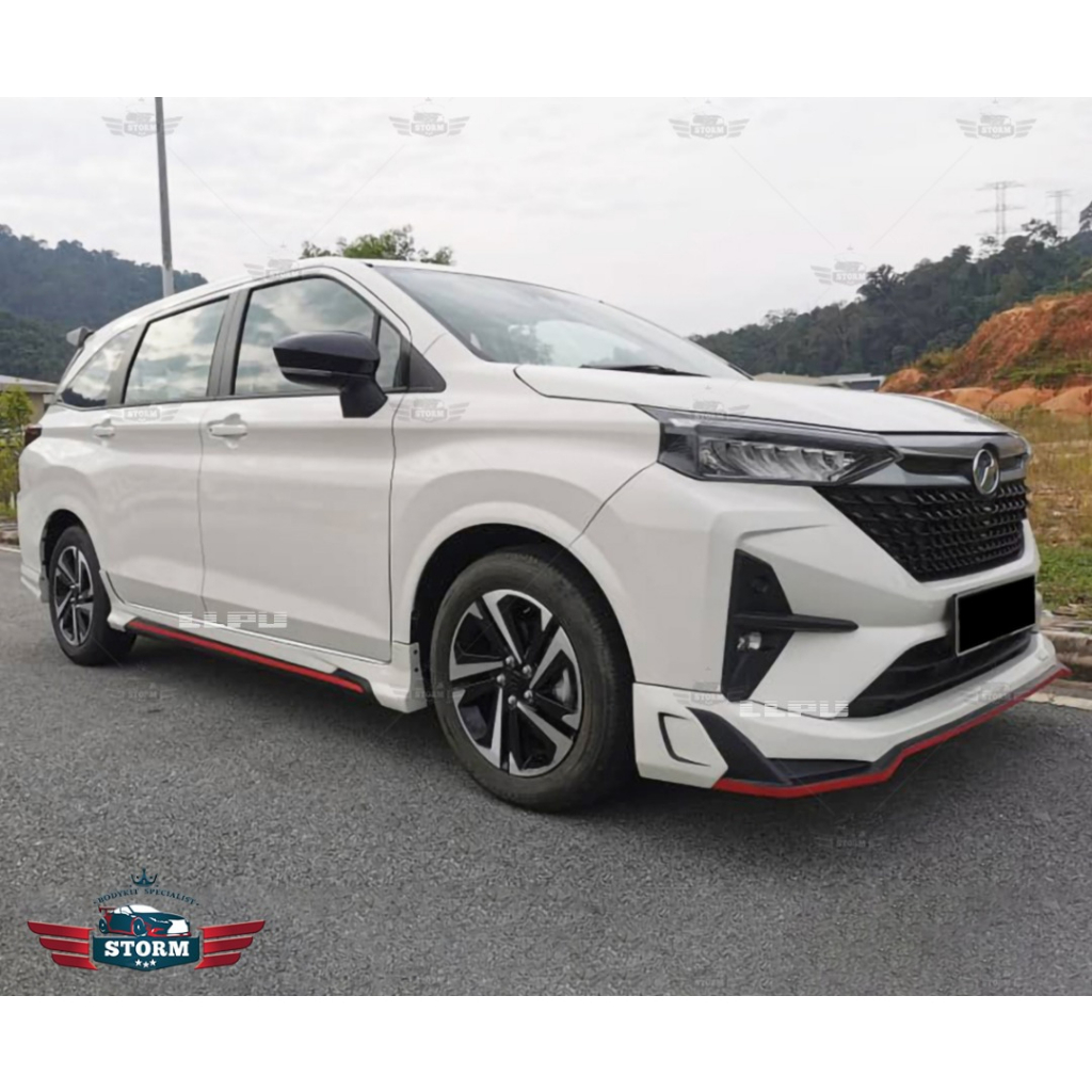 PERODUA ALZA 2022 ( D68 ) BODYKITS WITH 2K COLOR PAINT - PU | Shopee ...