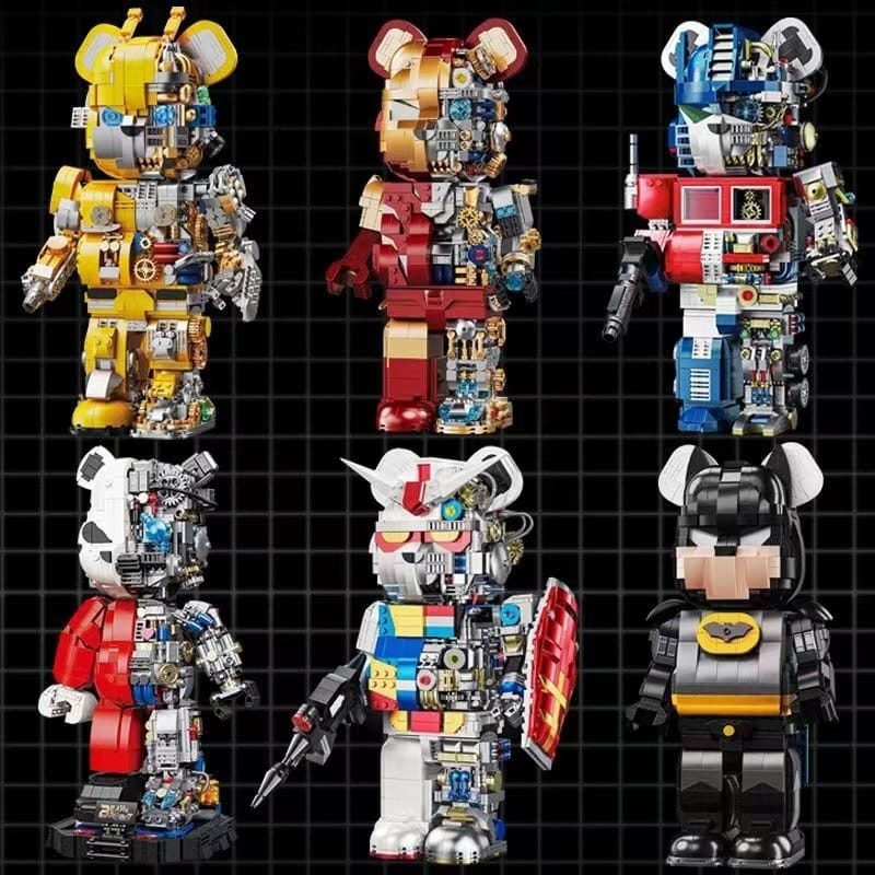 WANGAO MECHANICAL VIOLENCE BEAR ROBOT/GUNDAM/OPTIMUS/IRONMAN/BUMBLEBEE ...