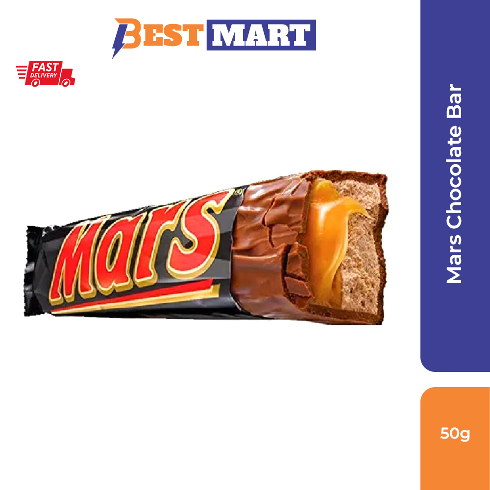 Mars Single Bar Chocolate (50 g) | Shopee Malaysia