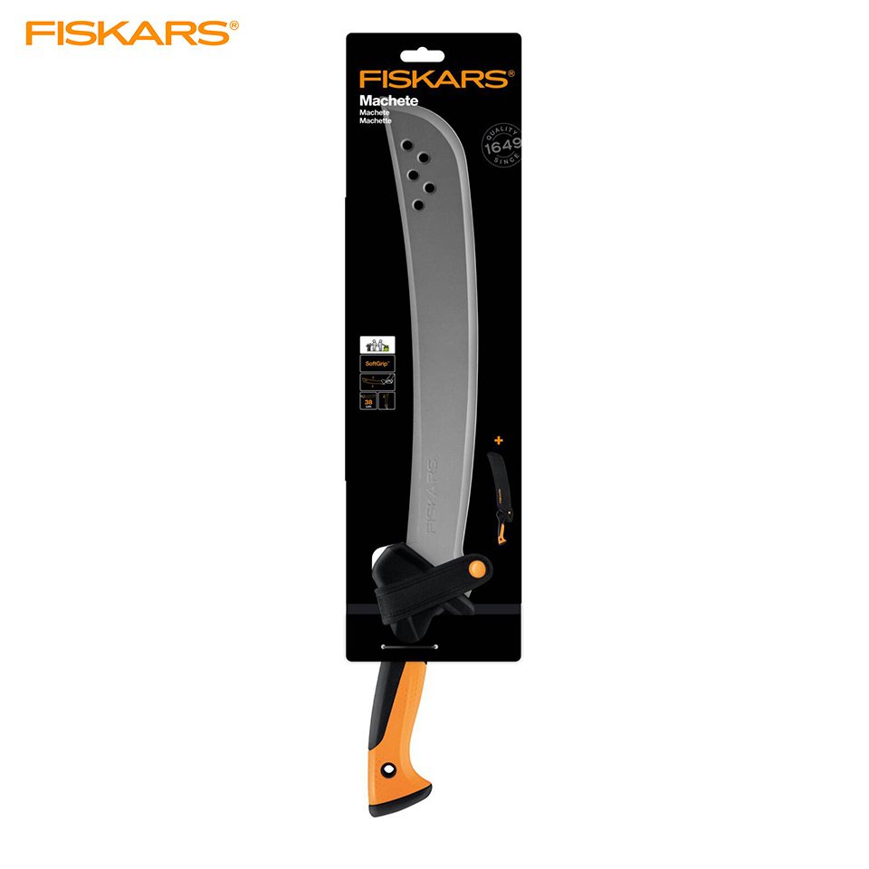 Fiskars Solid Machete (For camping and wood preparation/agriculture use) | Shopee Malaysia