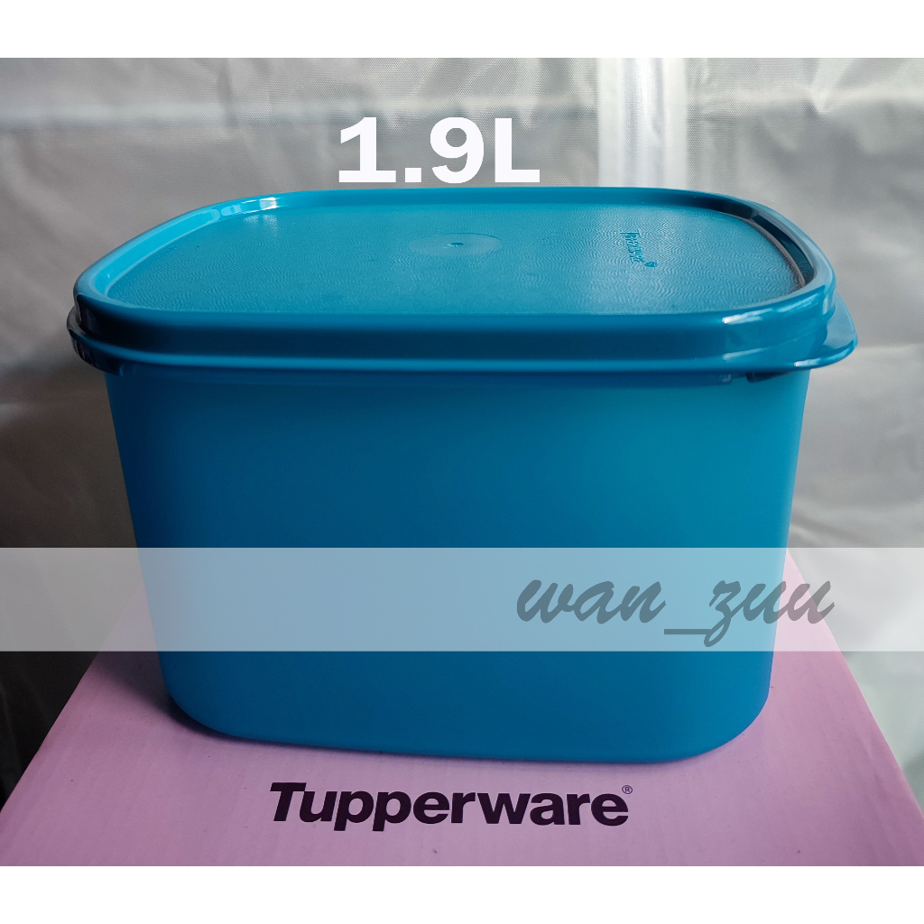 TUPPERWARE Modular Mates Mini Rectangular (850ml / 1.9L)(PINK/TURQUOISE ...