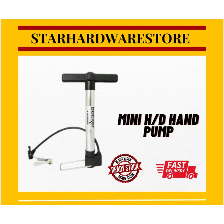 Heavy Duty Hand Pump Mini Bicycle,Motor,Ball/Pam Angin Tayar/Basikal ...