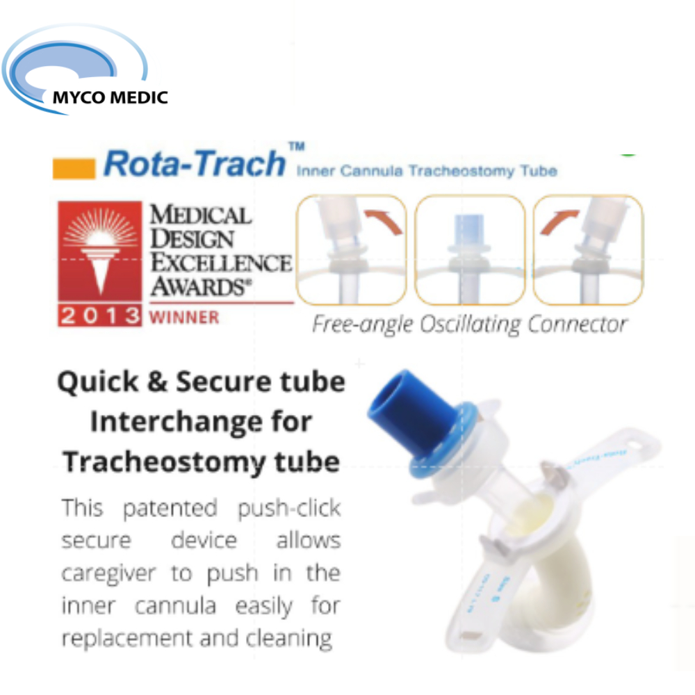 Rota-Trach Uncuff | Non- Fenestrated | Inner Cannula|Double Lumen ...