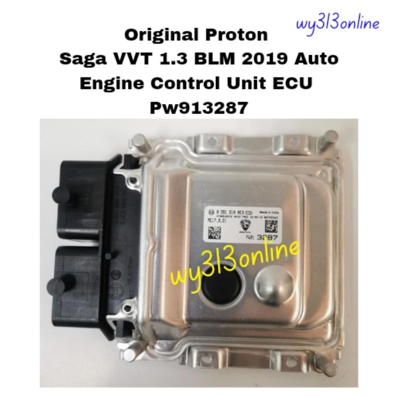 Original Proton Saga VVT 1.3 Auto Engine Control Unit ECU Pw913287 ...