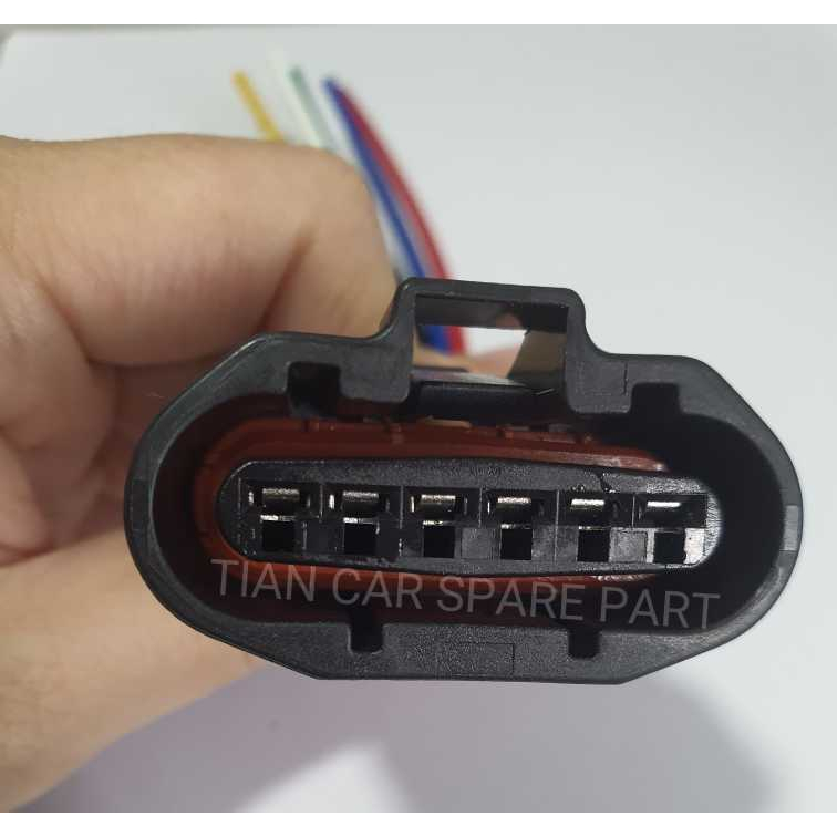 HX3792FM WIRE HARDNESS WAJA GEN2 MAIN SWITCH SOCKET 6 PIN | Shopee Malaysia
