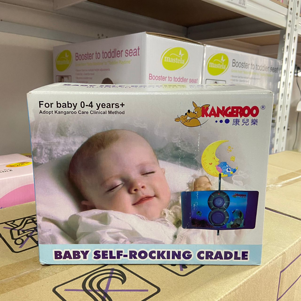 Kangeroo Baby Self-Rocking Cradle NT33 Mesin Buai Eletronik | Shopee ...