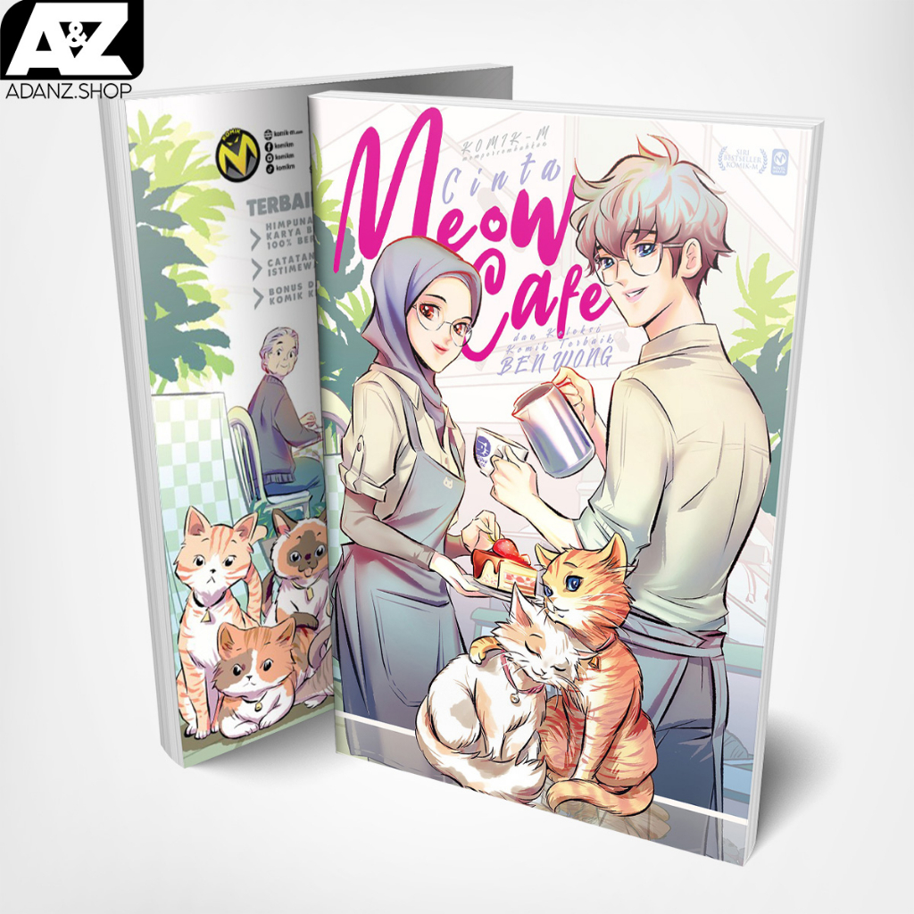 Komik-M Cinta Meow Cafe & Koleksi Komik Terbaik Ben Wong [PTS] | Shopee Malaysia