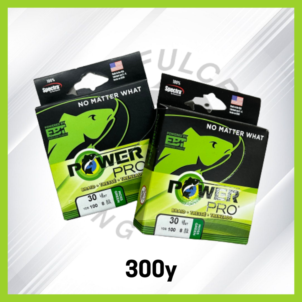 POWER PRO X4 BRAIDED FISHING LINE (300Y) | Shopee Malaysia